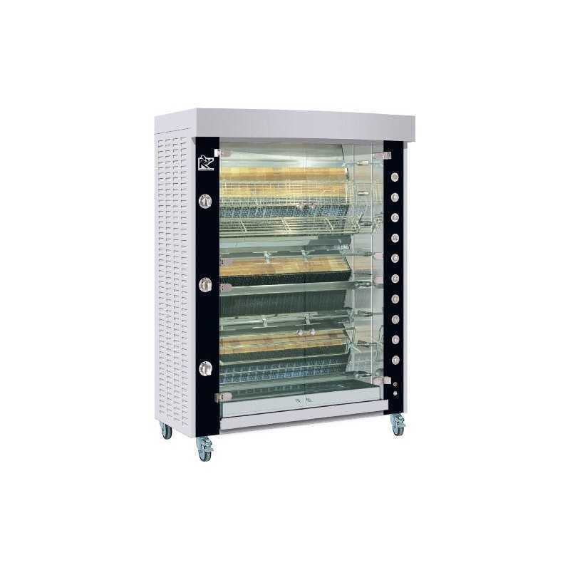 Rôtissoire Grandes Flammes ROTISOL Millenium Standard 8 broches à ...