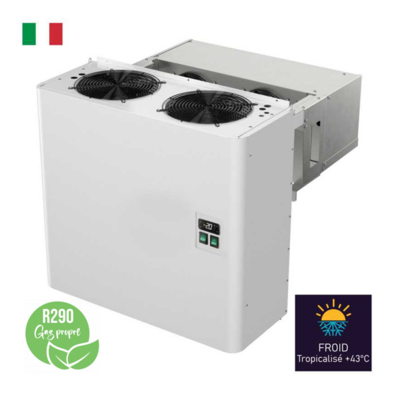 Monobloc cavalier positif Sicaf – Réfrigération performante